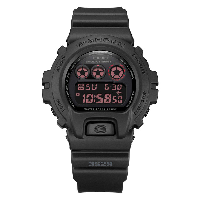 Casio Men's Alarm Watch - G-Shock Classic Dive| DW6900MS-1