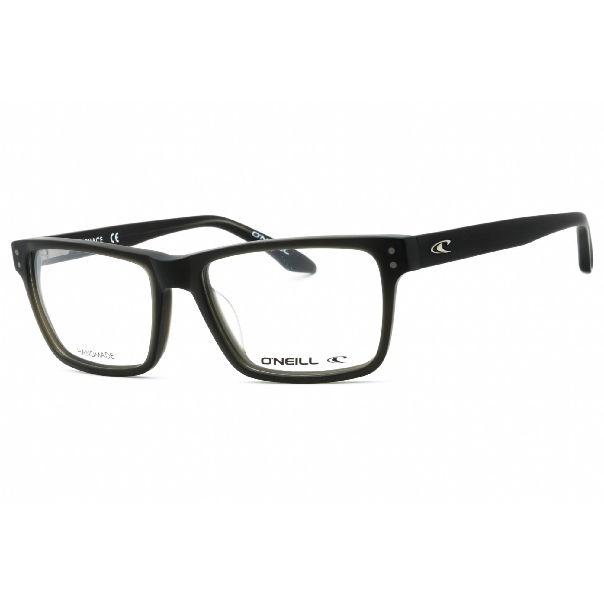 ONeill Men's Eyeglasses - Matte Smoke Plastic Rectangular Shape Frame