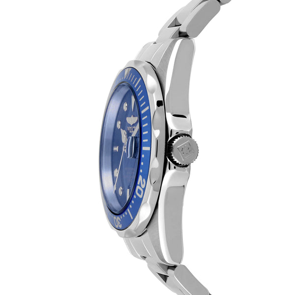 Invicta Men's Stainless Steel Watch - Pro Diver Blue Dial Quartz ...