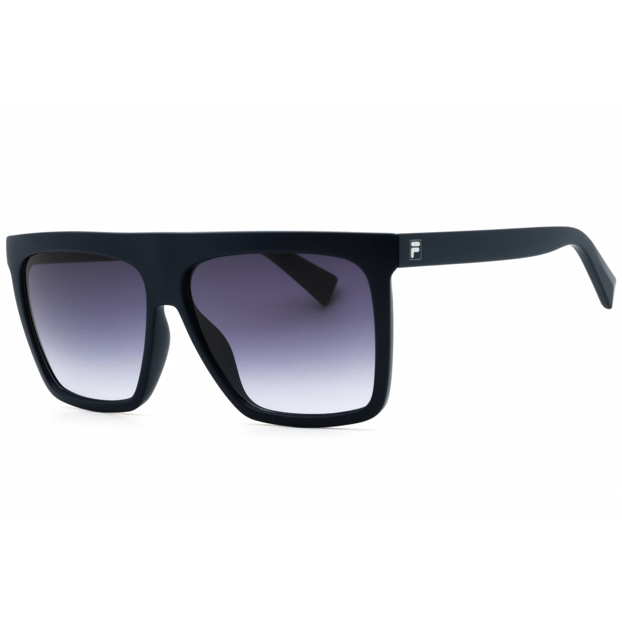 Fila Men's Sunglasses - Matt Midnight Blue Plastic Full Rim Square Fra