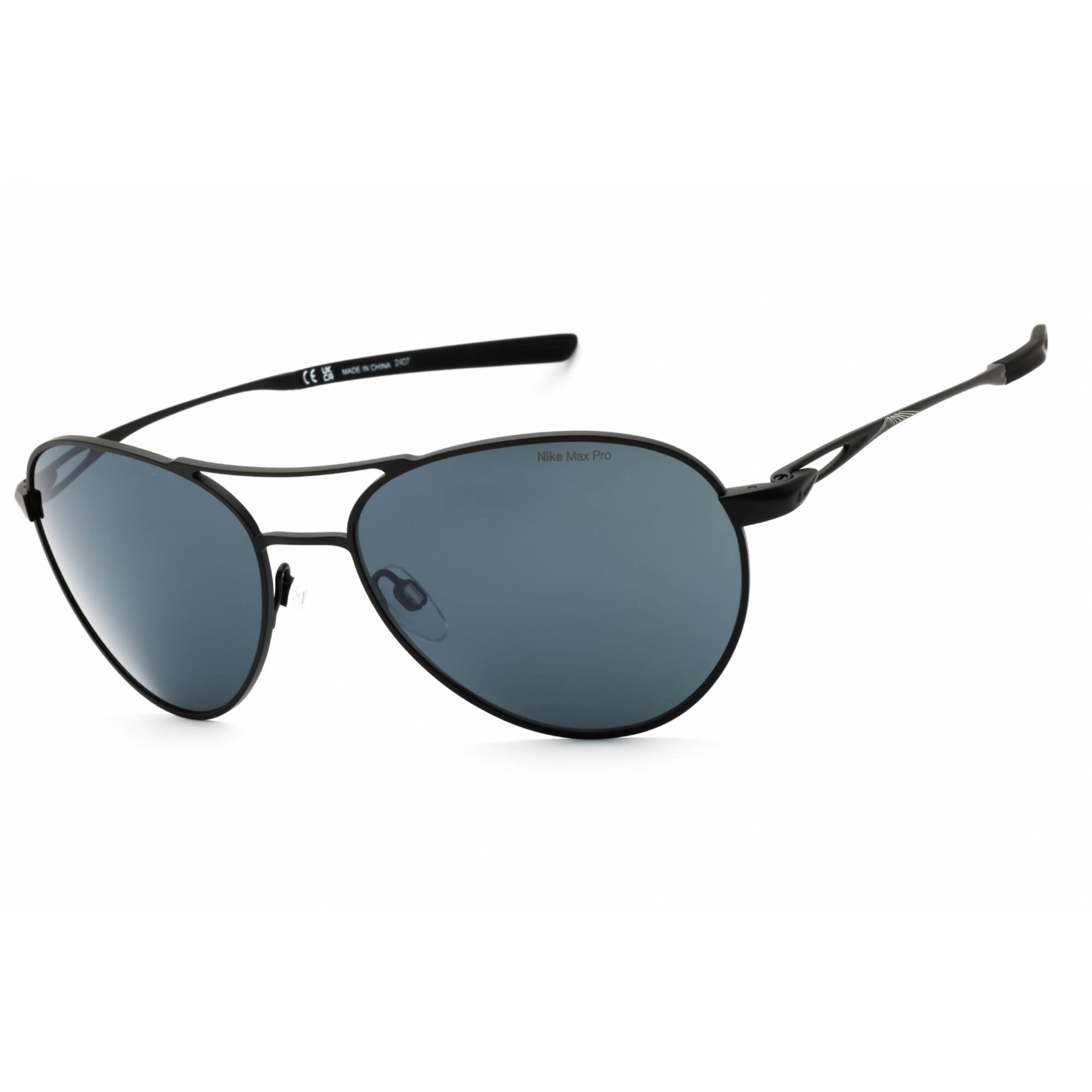 Nike Men's Sunglasses - Matte Black Titanium Aviator | NIKE ACE DRIVER