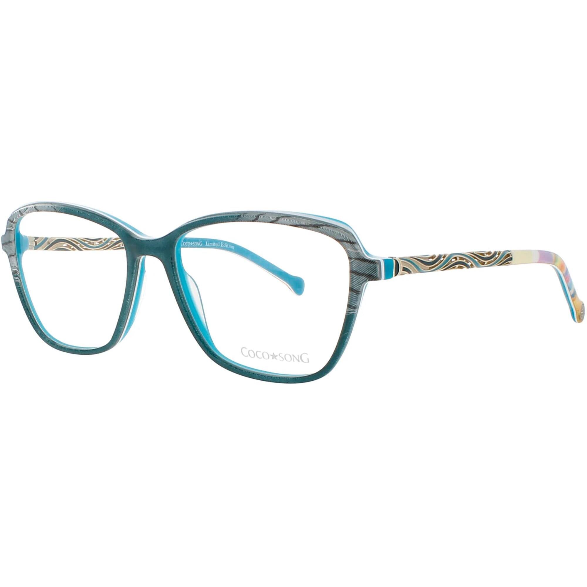 Coco Song Women's Eyeglasses - Multi Acetate Butterfly | FALLING ANGEL