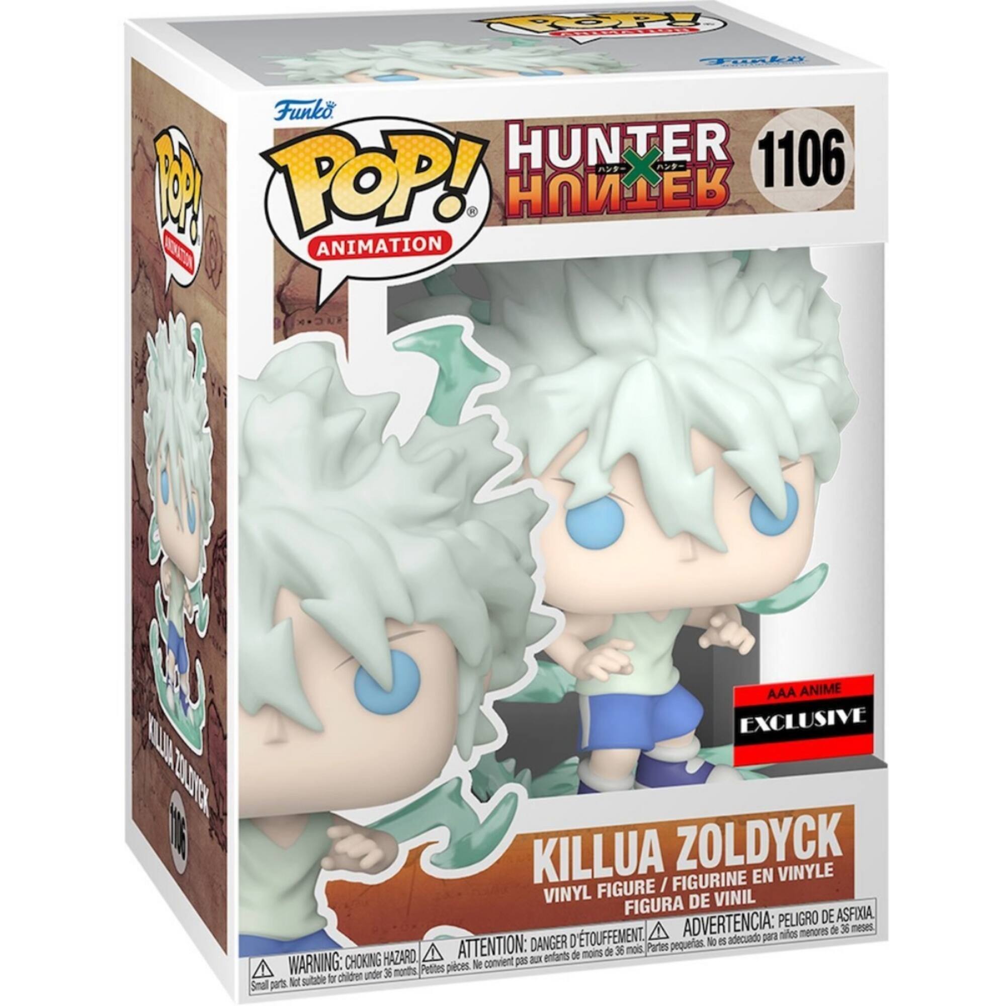 Funko Vinyl Figure - Pop! Animation Hunter x Hunter Iconic Killua Zold
