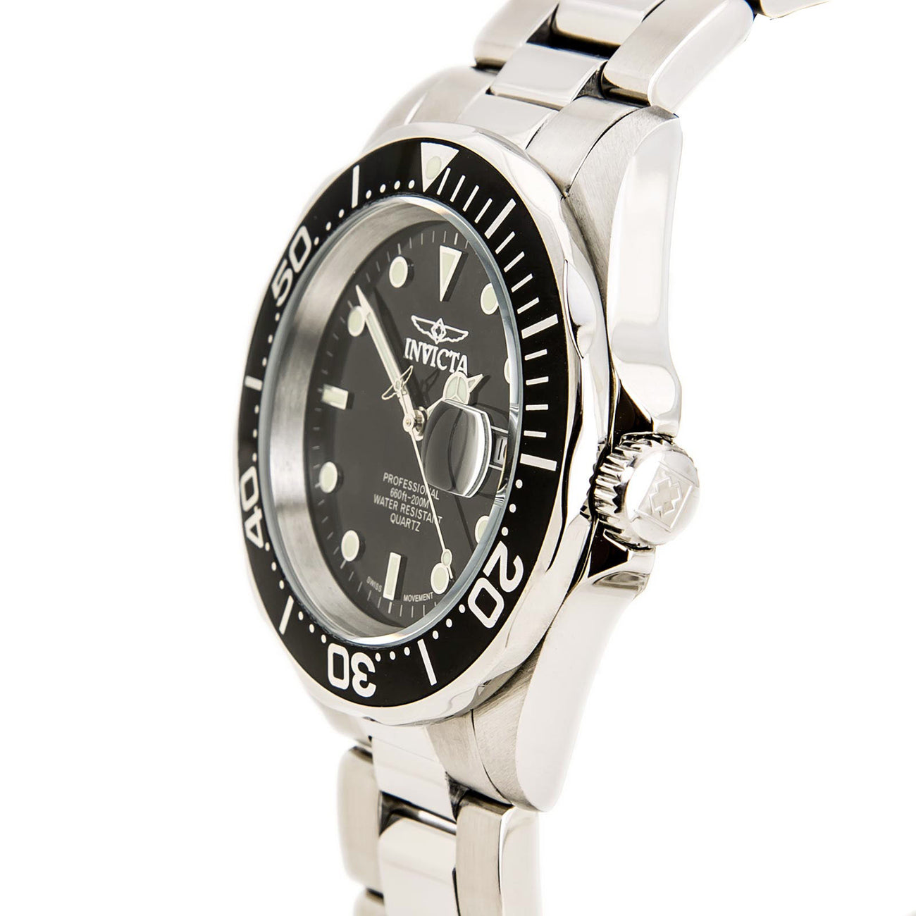 Invicta Men's Stainless Steel Watch - Pro Diver Quartz 9307