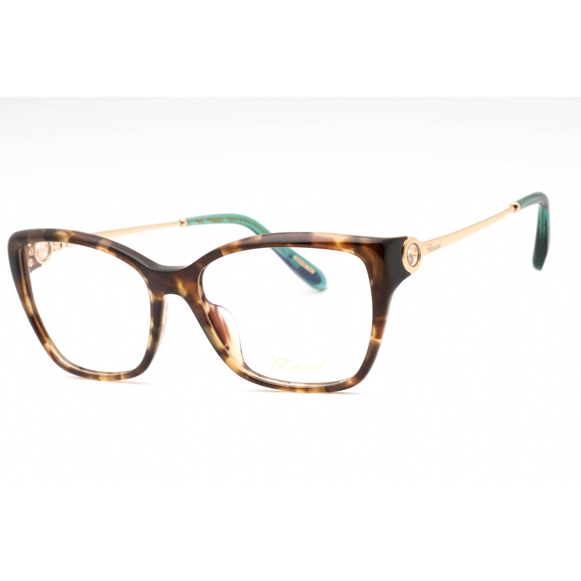 Chopard Women's Eyeglasses - Shiny Tortoise Plastic Cat Eye Shape Fram