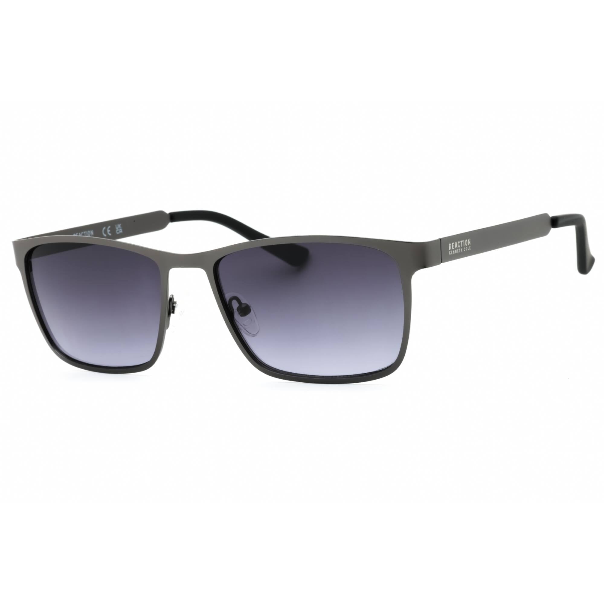 Kenneth Cole Reaction Men's Sunglasses - Matte Gunmetal Rectangular ...