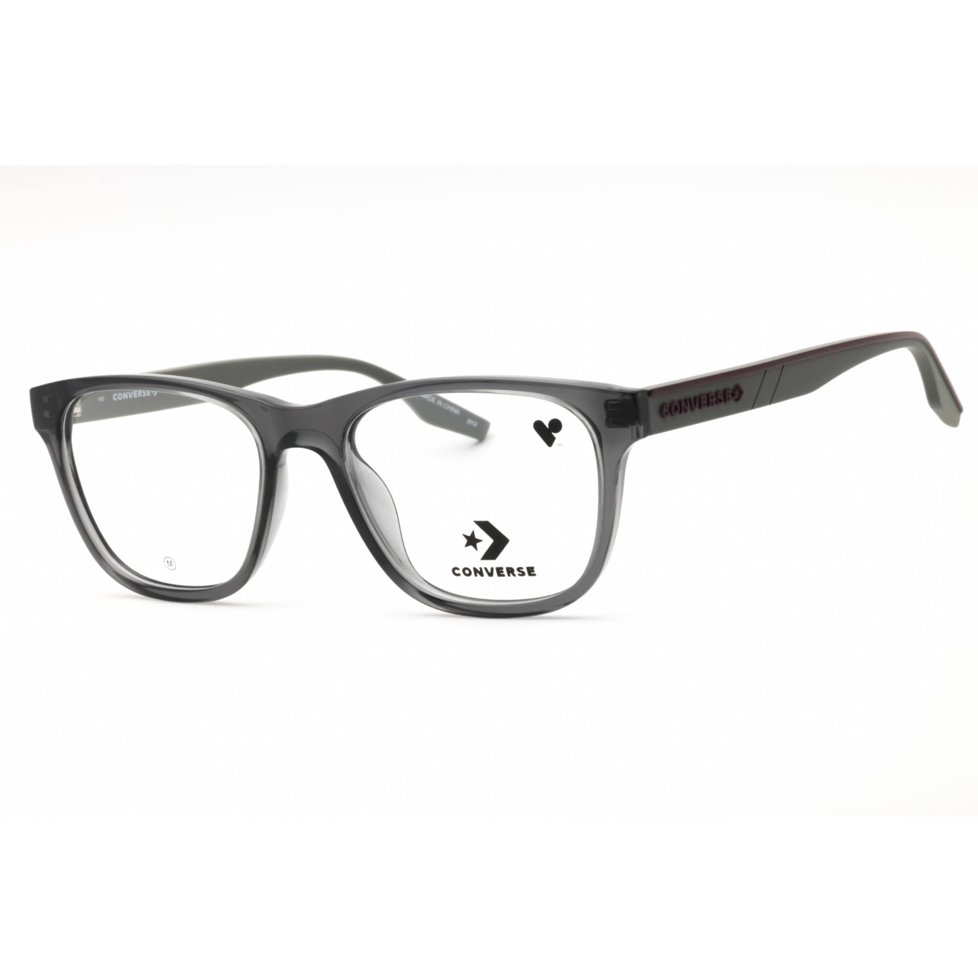 Converse Men's Eyeglasses - Crystal Origin Story Square Full Rim Frame