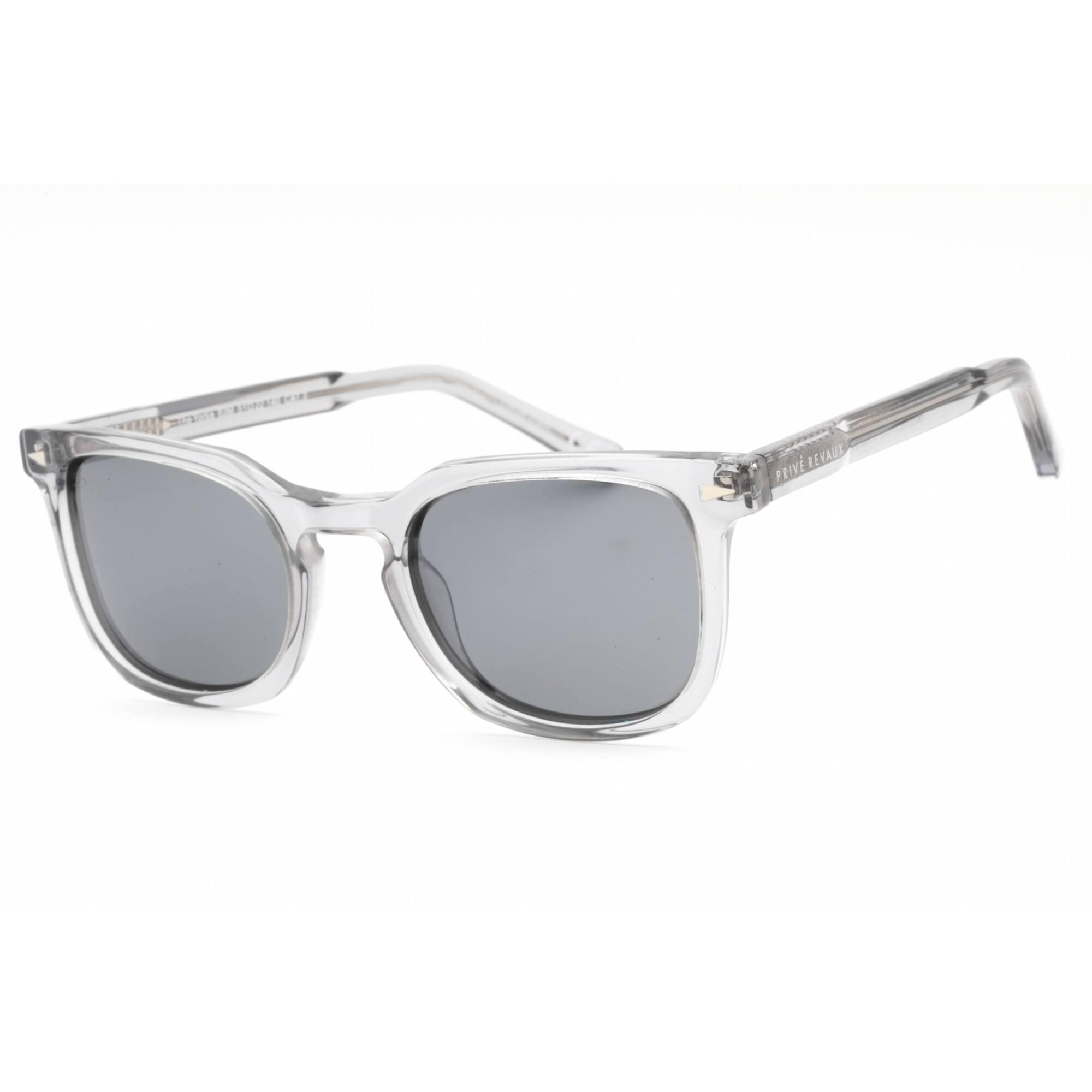 Prive Revaux Unisex Sunglasses - Grey Plastic Square Frame | Yorke Gre