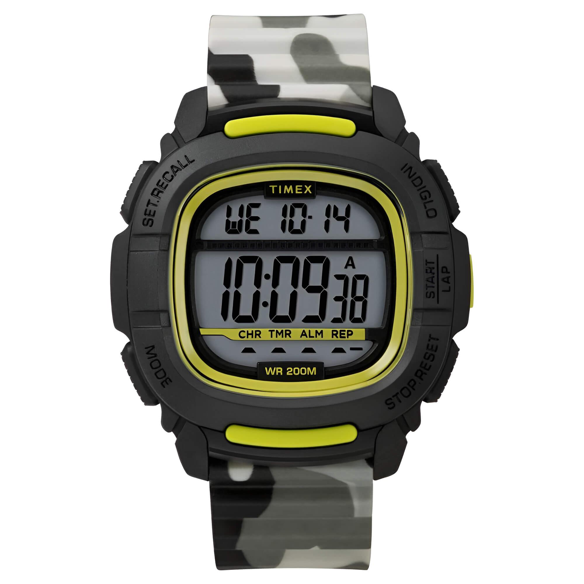 Timex Men's Watch - Boost Shock Black Case Digital Dial Camouflage ...