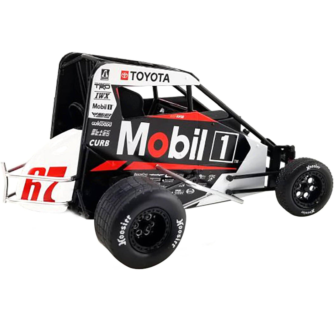 ACME 1/18 Scale Car - Midget Sprint Car #67 Buddy Kofoid Mobil 1 Toyota ...