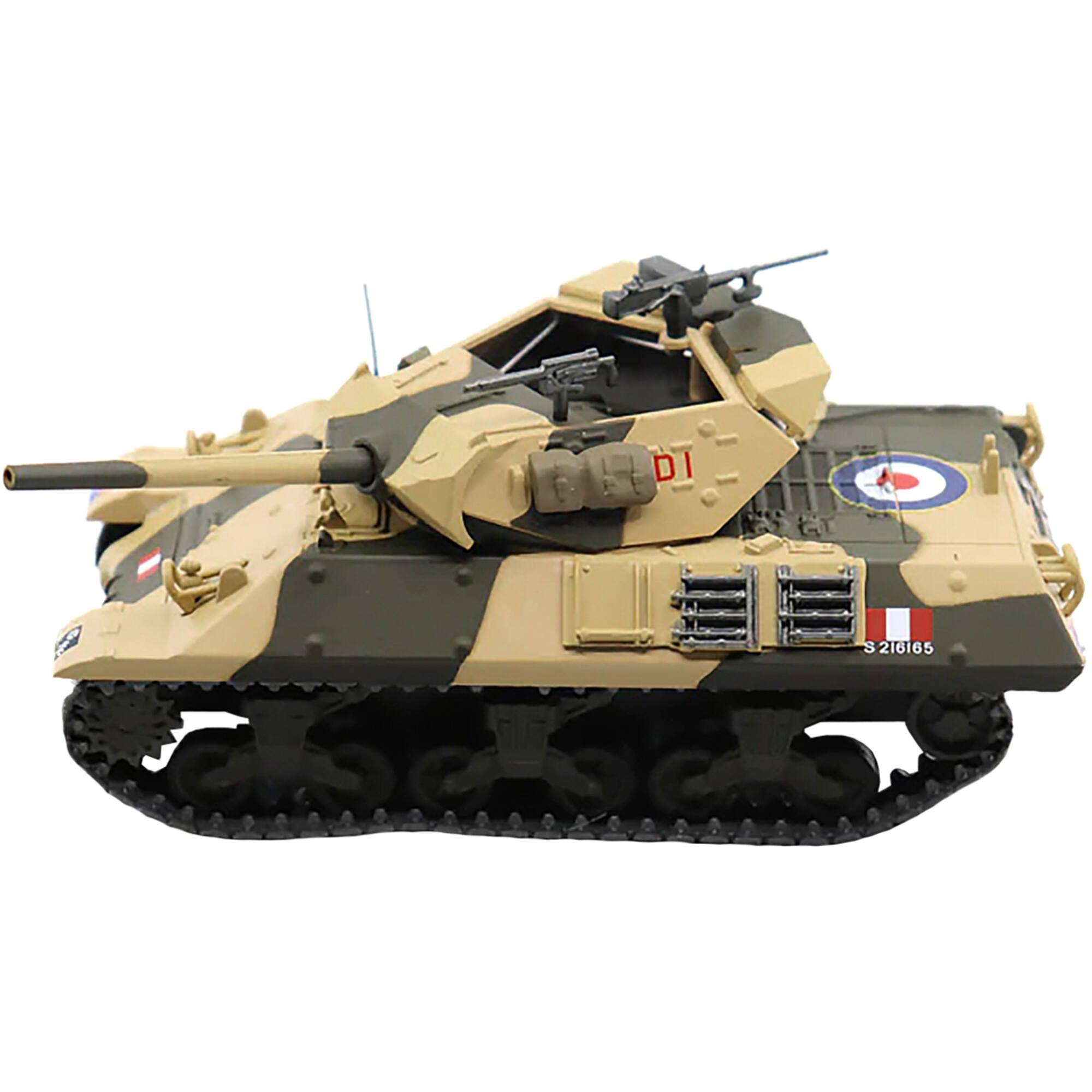 AFV's of WWII 1/43 Diecast Model Tank - M10 Destroyer D1 #77 U.S.A. 72