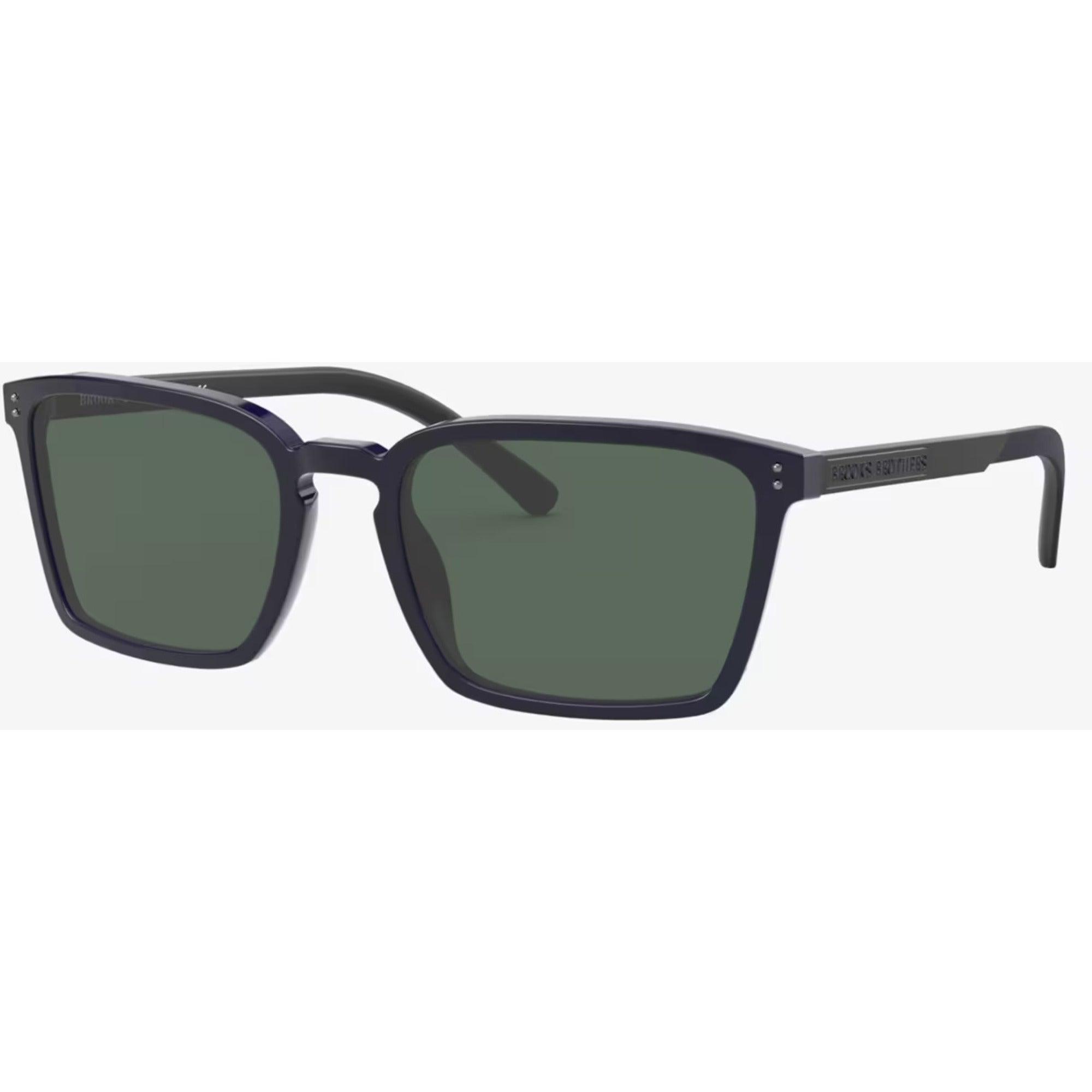 Brooks Brothers Men's Sunglasses - Matte Navy Frame Dark Green Lens ...
