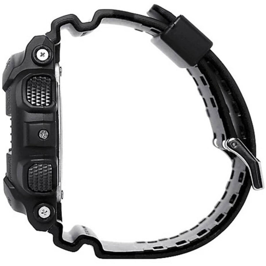Casio GA100-1A1 Men's G-Shock Watch - Black Resin Strap Watch
