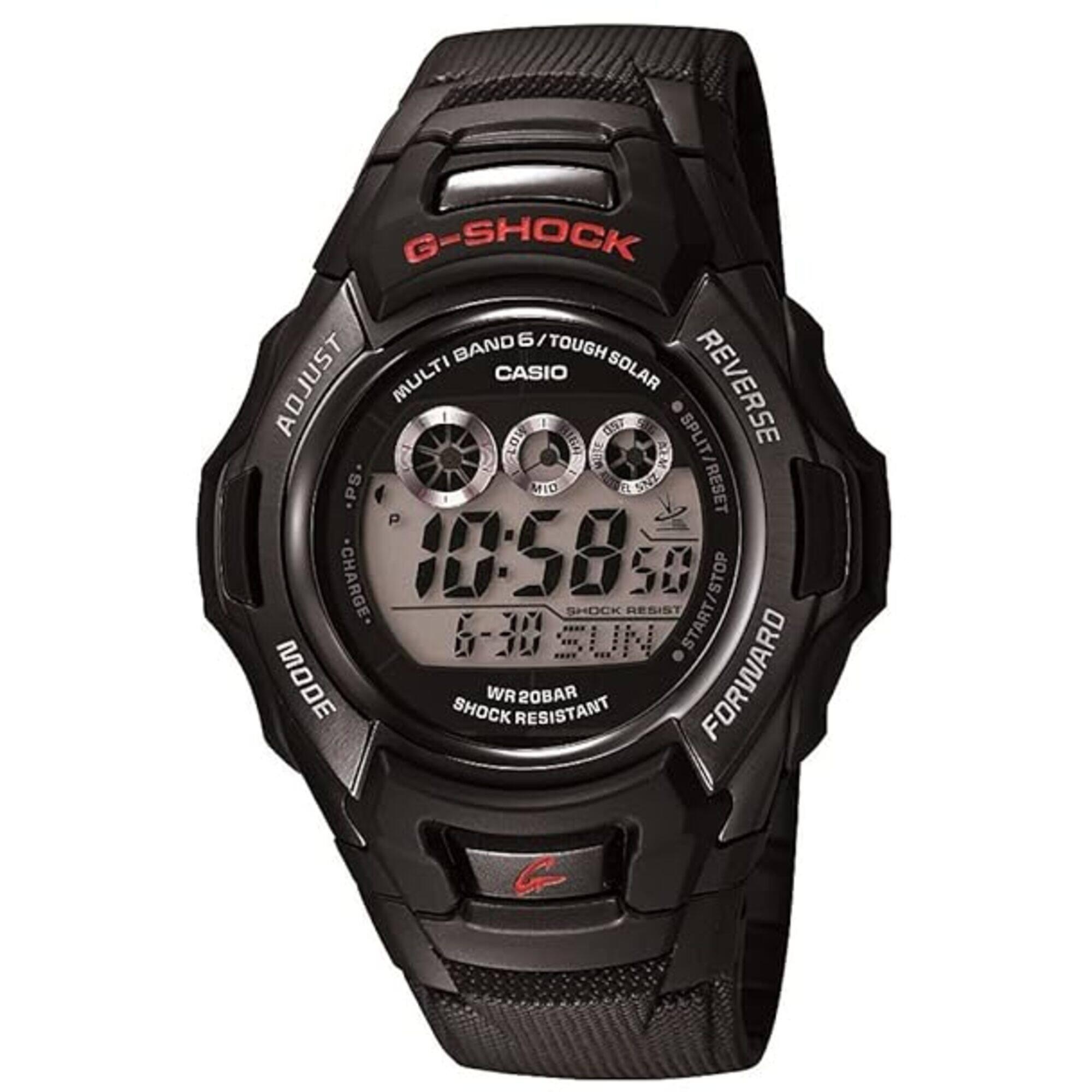 Casio Men's Watch G-Shock Black and Grey, Alarm | GWM530A-1