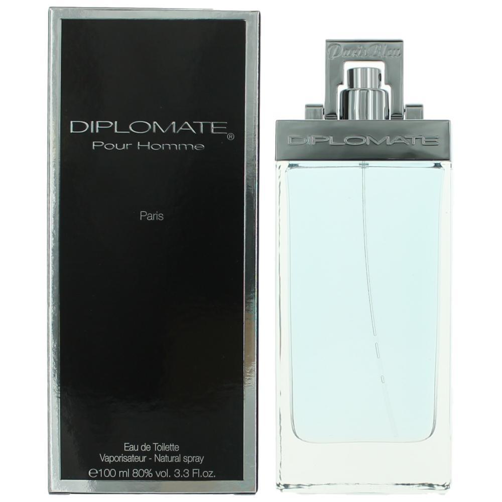 Diplomat Pour Homme by Paris Bleu Parfums, 3.3 oz Eau De Toilette Spra