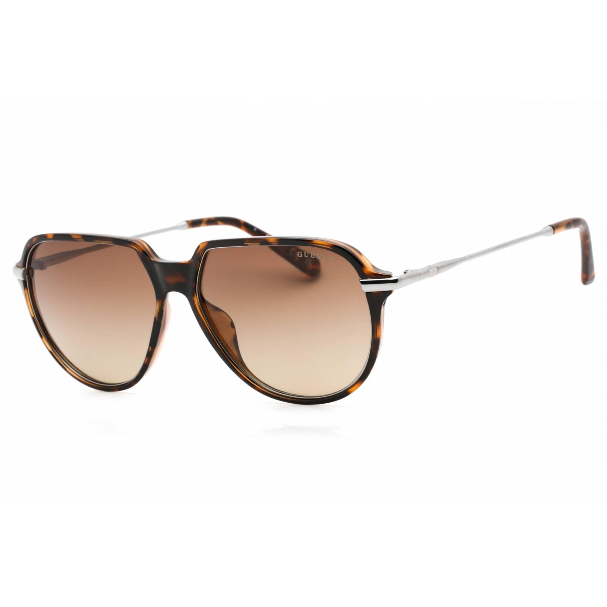 Guess Men's Sunglasses - Dark Havana Injected Propionate Aviator Frame