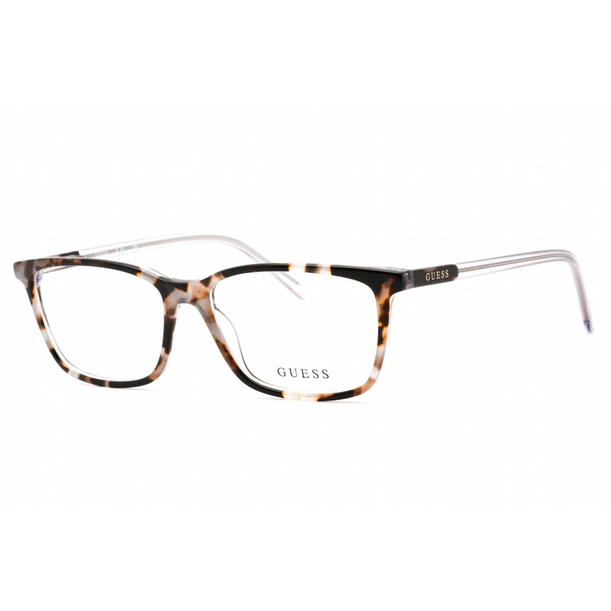 Guess Women's Eyeglasses - Full Rim Rectangular Shape Grey Plastic Fra