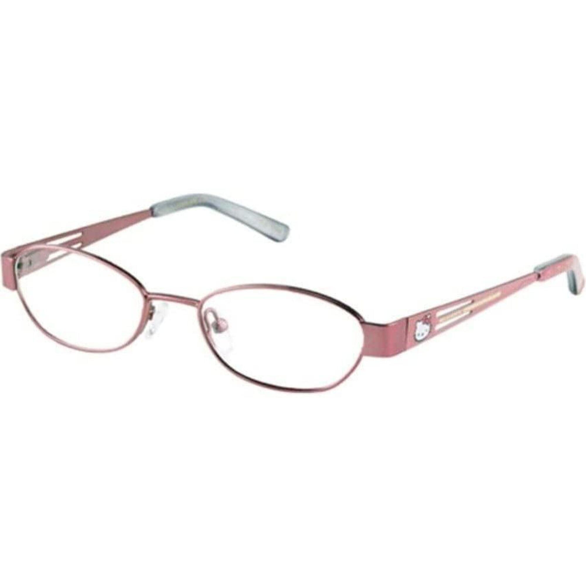Hello Kitty Women's Eyeglasses - Rose Metal Oval Frame | HELLO KITTY H