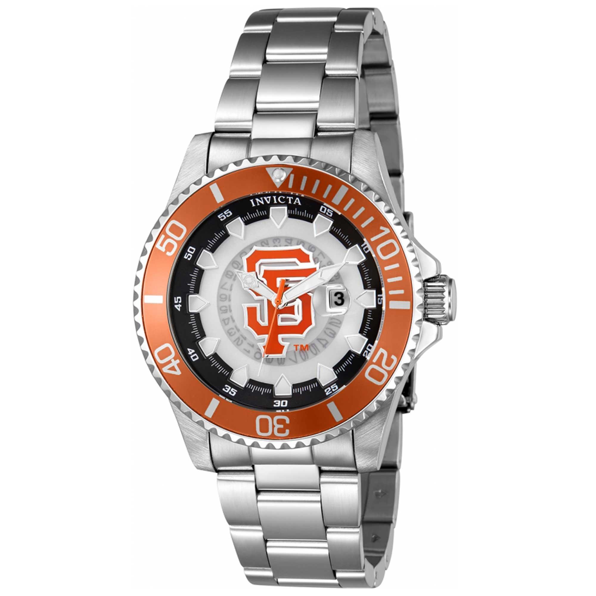 Invicta Men's Quartz Watch - MLB San Francisco Giants Rotating Bezel S
