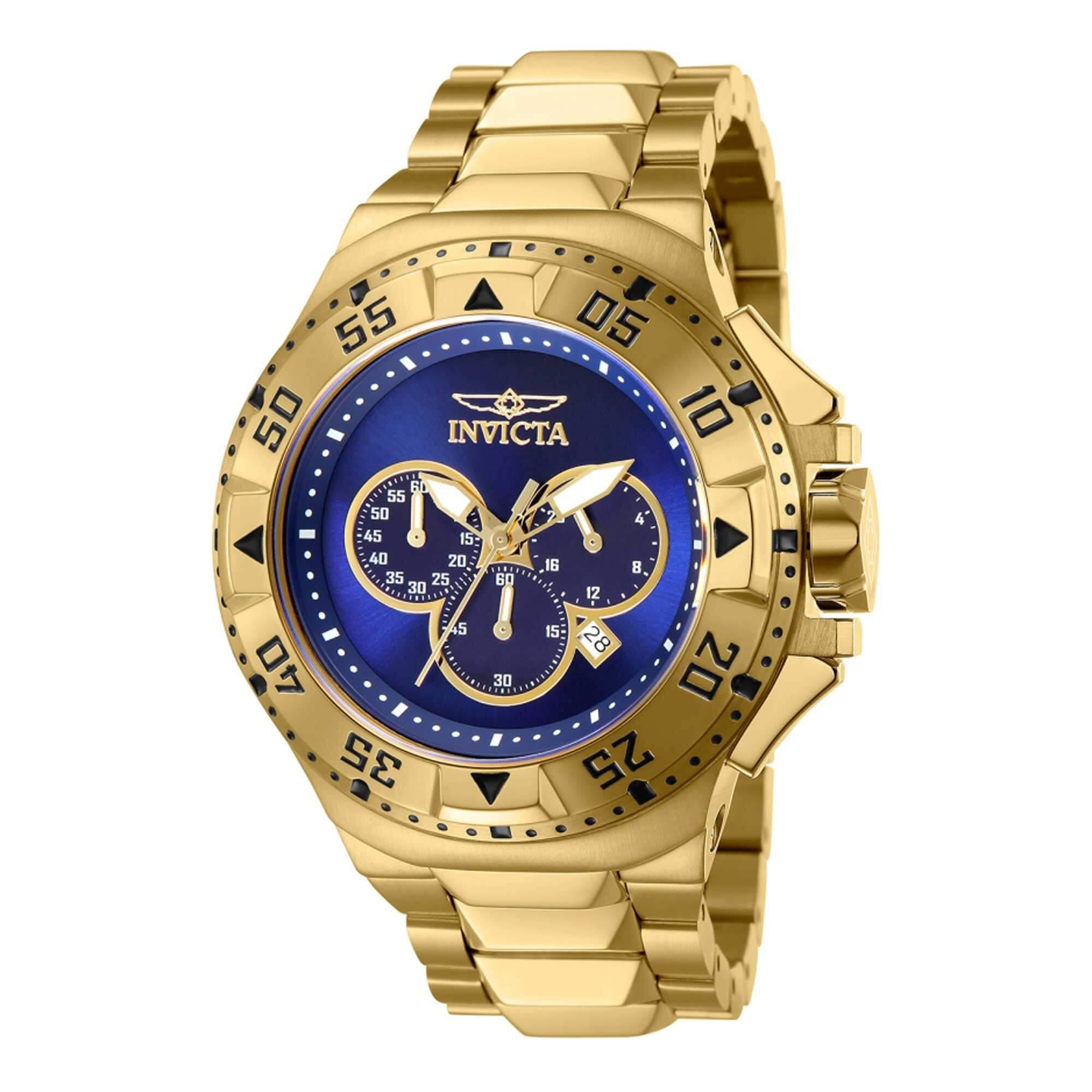 Invicta Men's Watch - Excursion Quartz Gold Tone | 43648