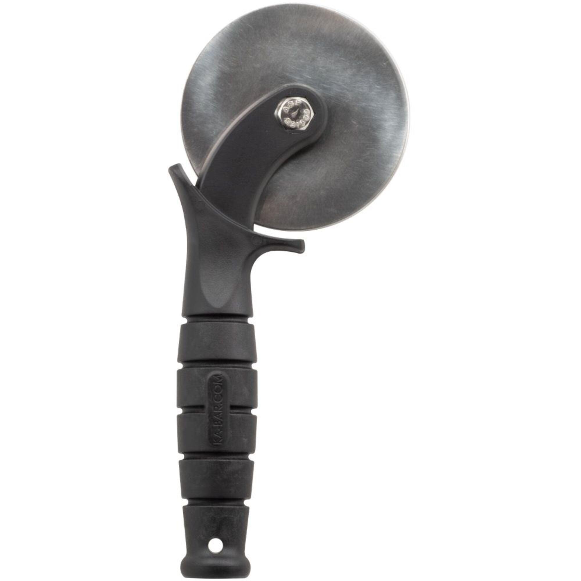 KA-BAR Pizza Cutter - Za Saw Stainless Steel Blade Creamid Handle, 7.5
