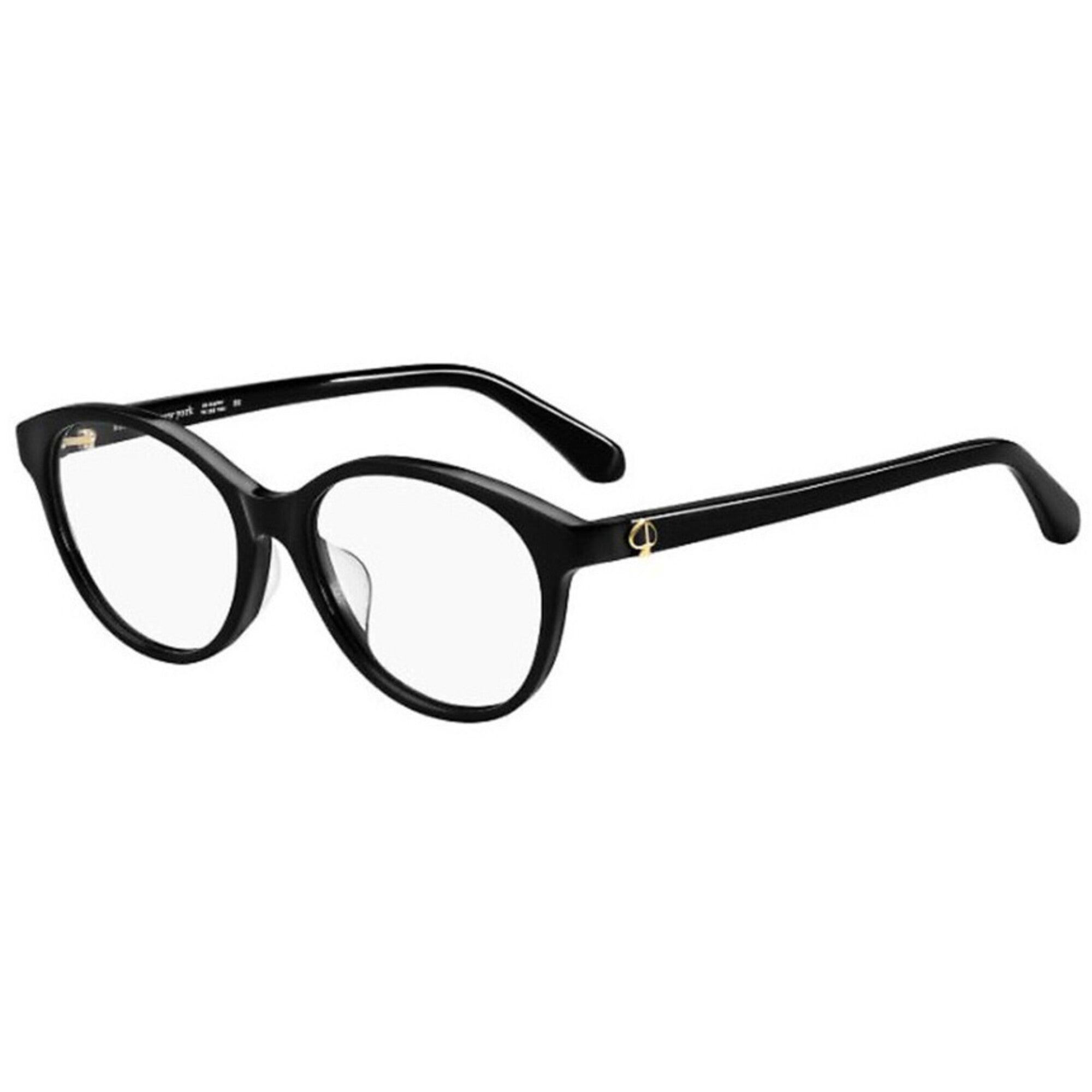 Kate Spade Women's Eyeglasses - Black Plastic Round Frame | KATE SPADE ...