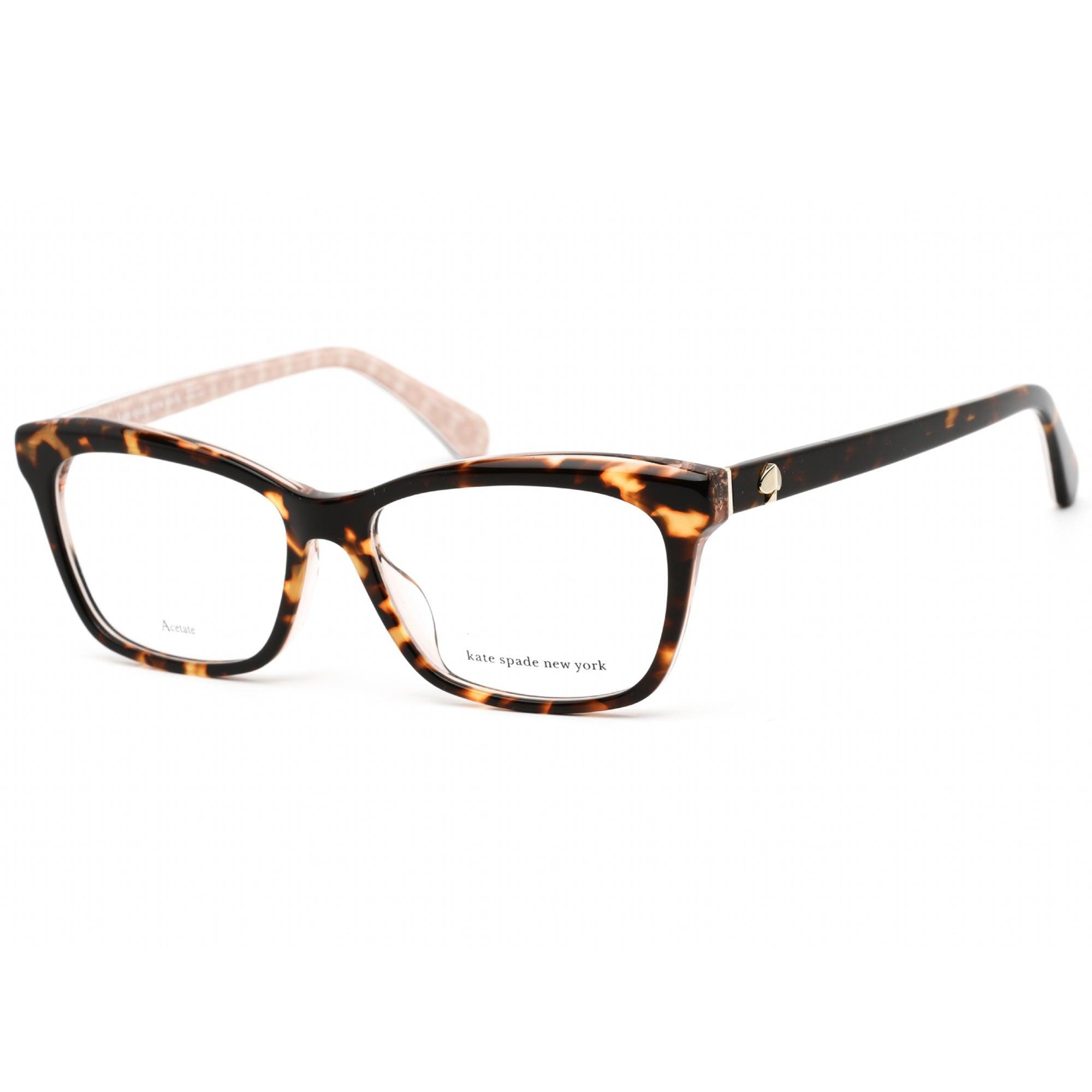 Kate Spade Women's Eyeglasses - Havana and Nude Cat Eye Shape Frame