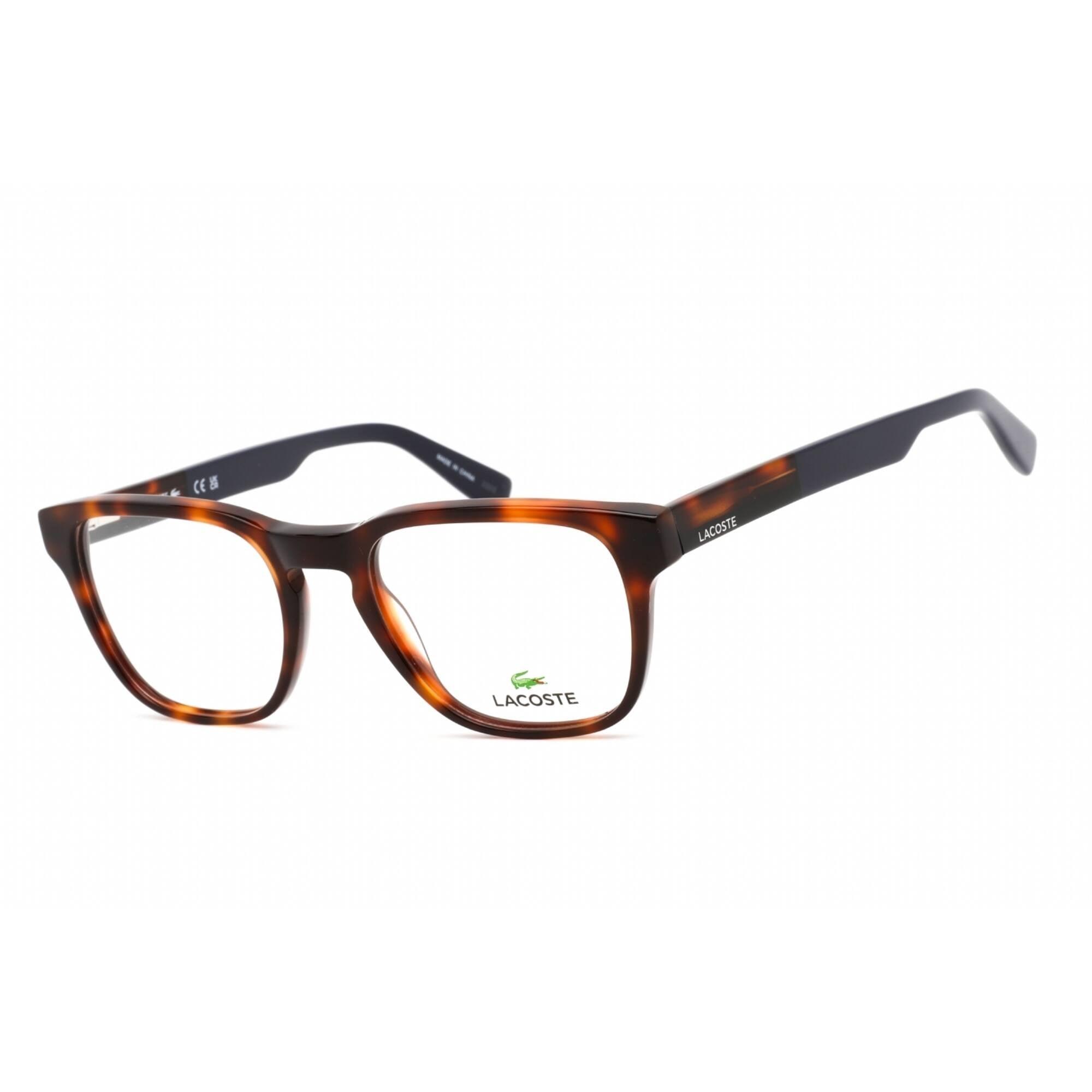 Lacoste Women's Eyeglasses - Full Rim Square Shape Tortoise Plastic ...