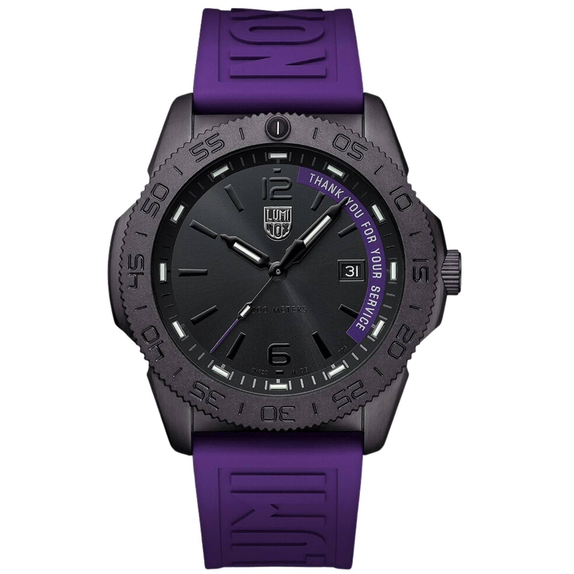 Luminox Men's Watch - Pacific Diver Purple XS.3121.BO.TY.SET