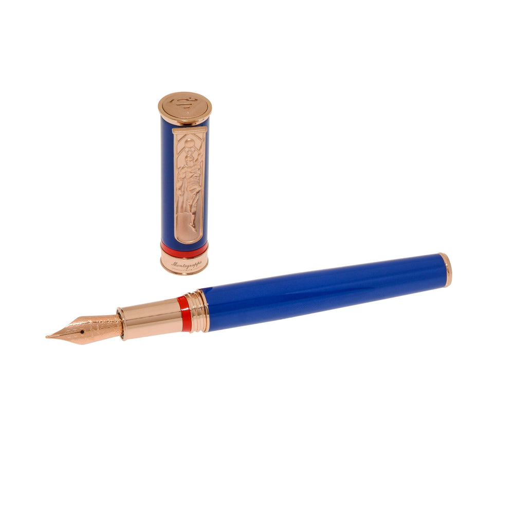 Montegrappa DC Comics Heroes and Villains Superman Fountain Pen (F ...
