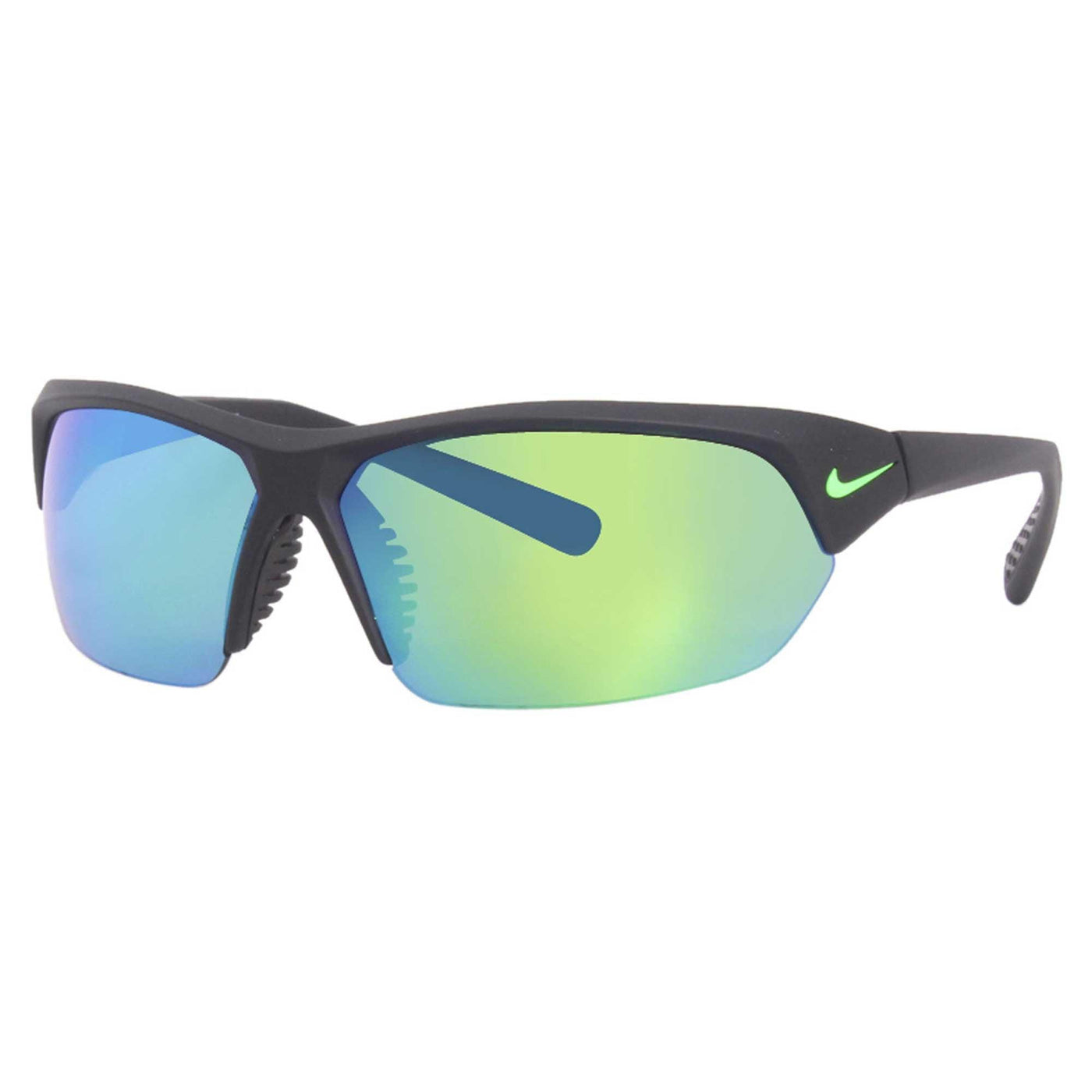 Nike Men's Sunglasses - Green Mirror Lens Rectangular Frame | SKYLON A