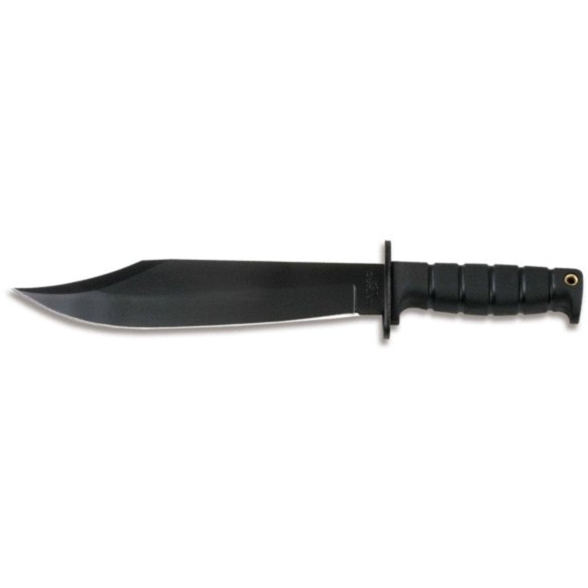 OKC Bowie Knife - SP10 Marine Raider Black Kraton Handle with Nylon ...