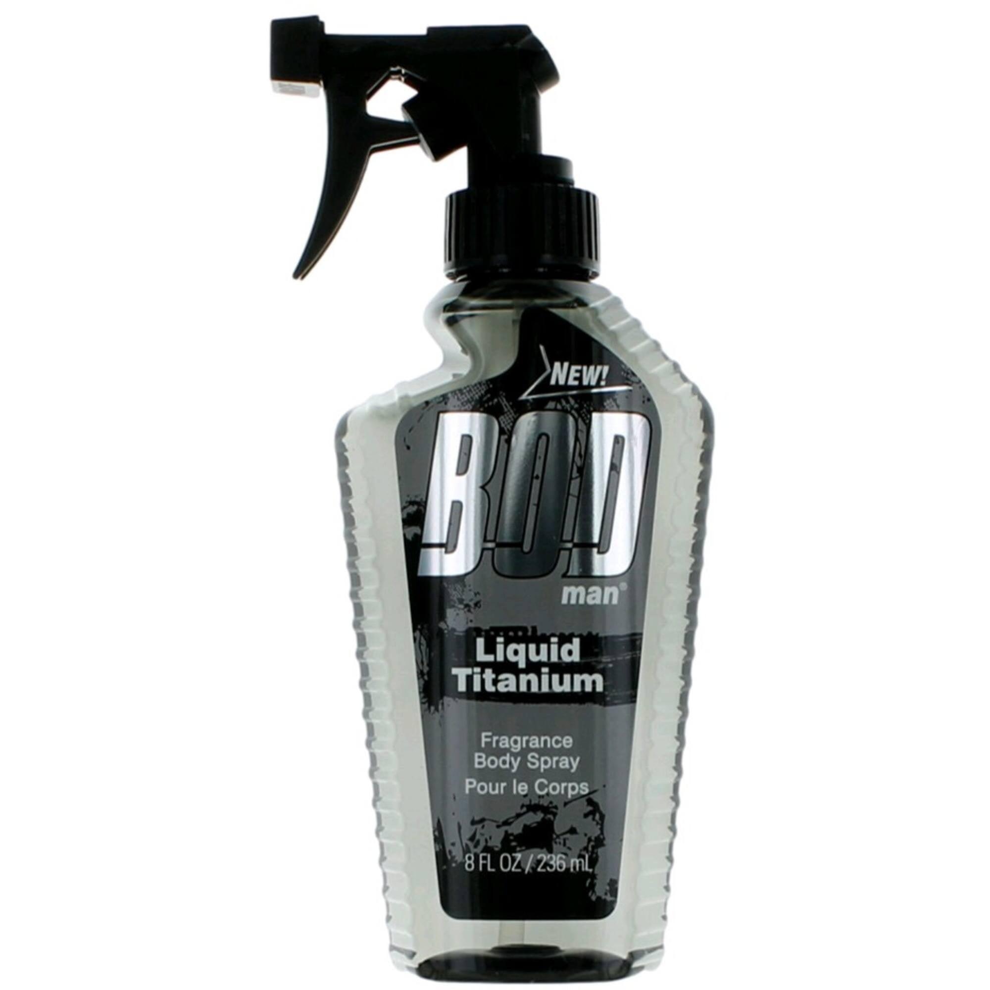Parfums De Coeur Men's Body Spray - Bod Man Liquid Titanium Frgrance,
