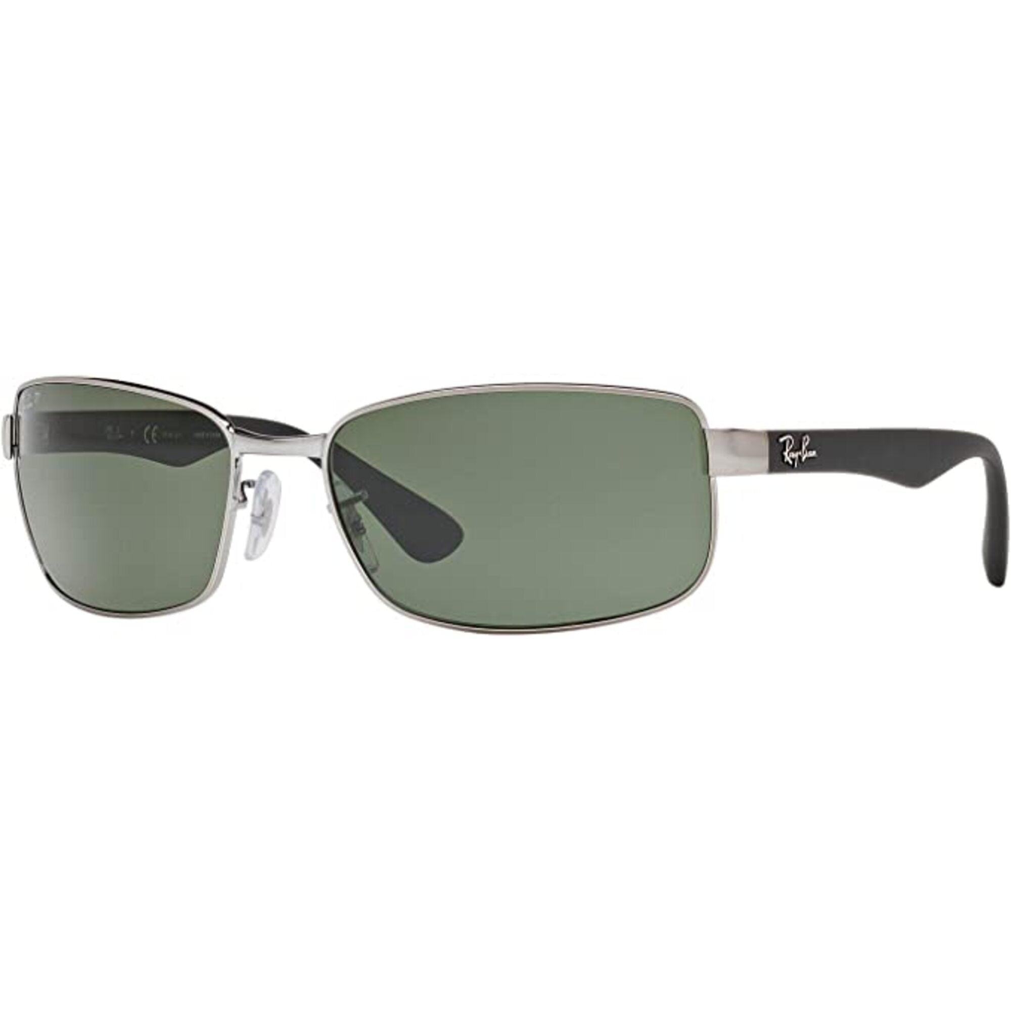 Ray-Ban Men's Sunglasses - Green Polarized Lens Gunmetal | RAY BAN 0RB