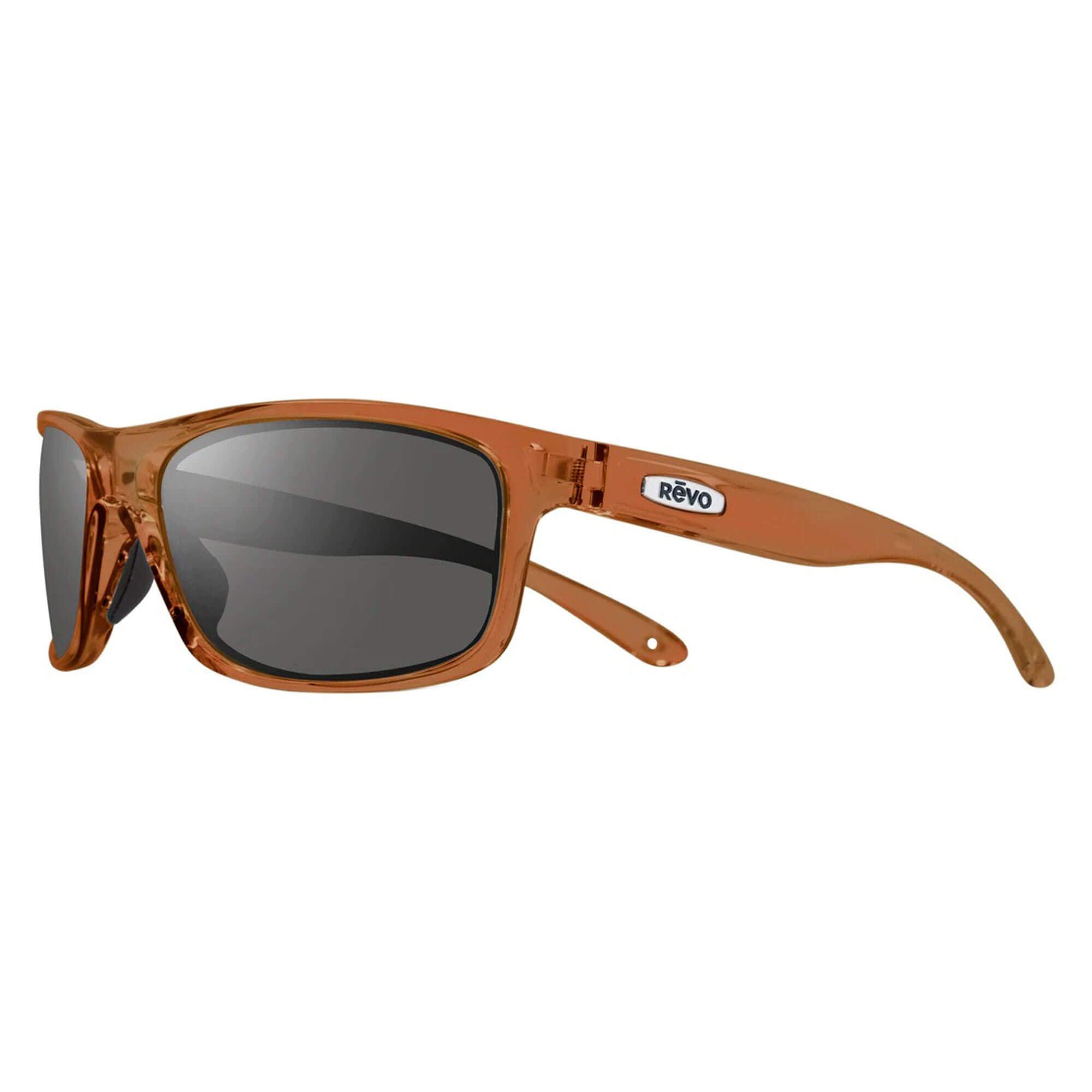 Revo Unisex Sunglasses - Harness Crystal Orange Frame Graphite Lenses ...