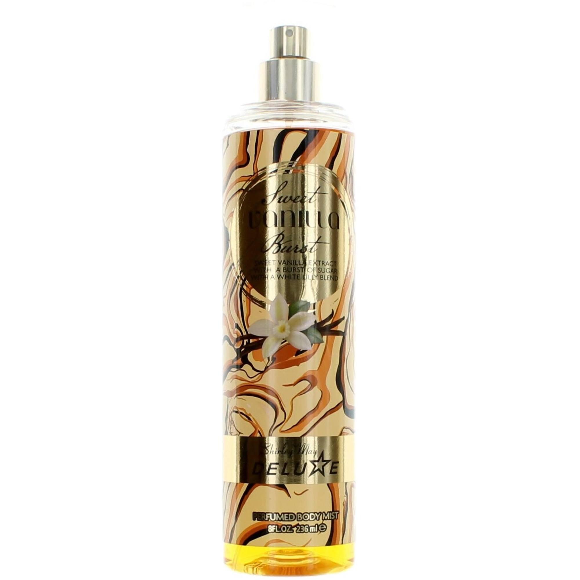 Shirley May Deluxe Women's Perfumed Body Mist - Sweet Vanilla Burst, 8
