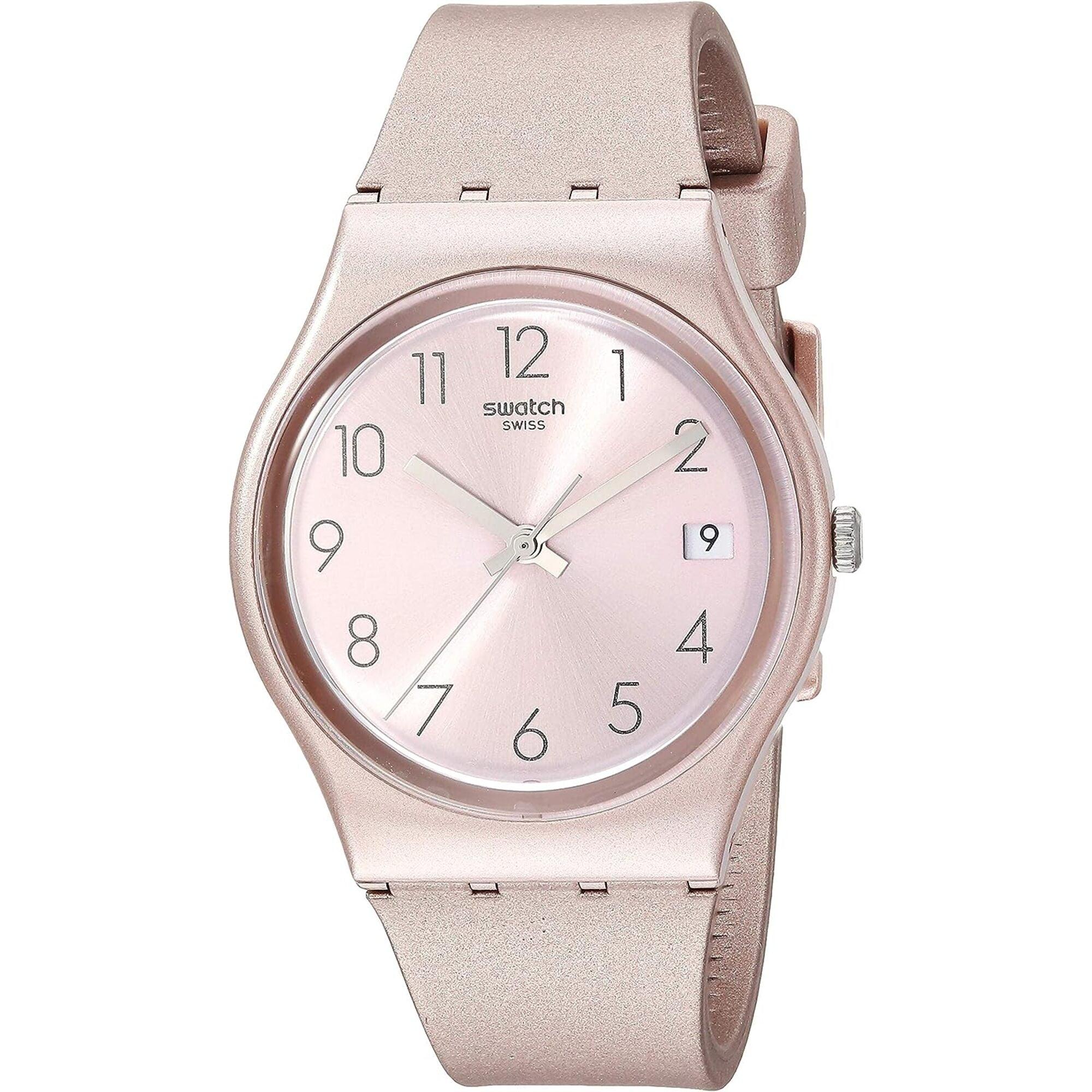 Swatch Women's Watch - Core Refresh Pinkbaya Quartz Pink Dial Silicone