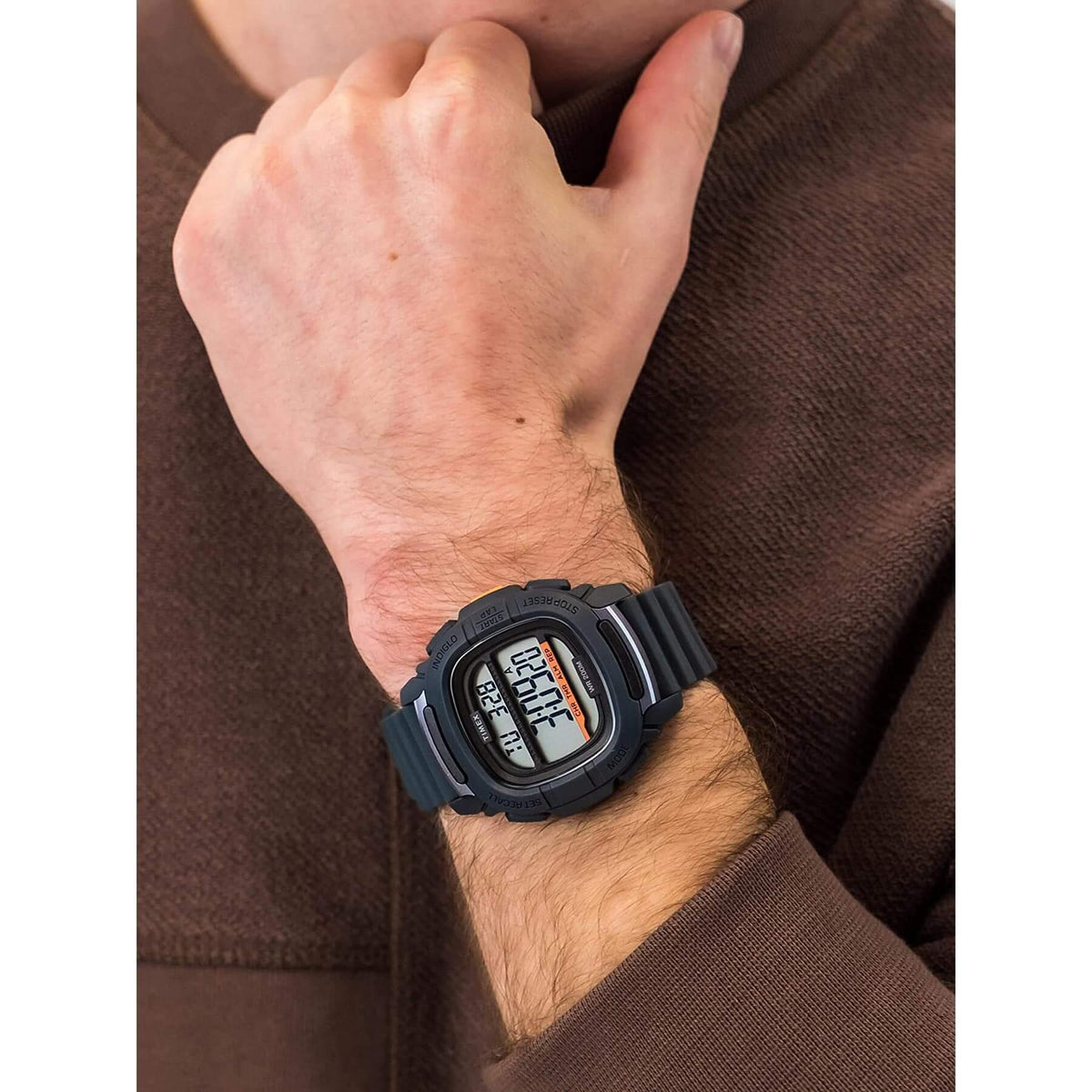 Timex Men's Command 47mm Grey Digital Alarm Sport Watch TW5M26700