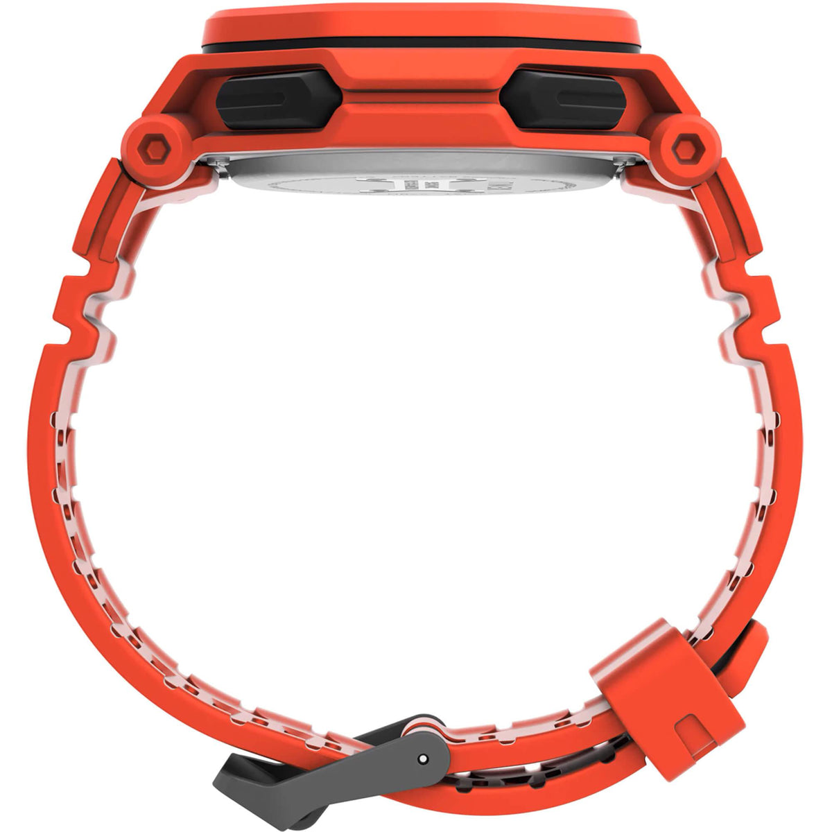 Timex Men's Watch - Command Encounter Chronograph Orange Rubber Strap
